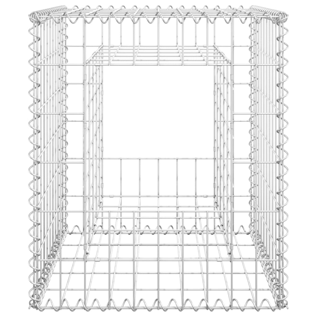 Stalp cos gabion, 50x50x60 cm, fier, stabil si robust, 7,3 kg - eMAG.ro