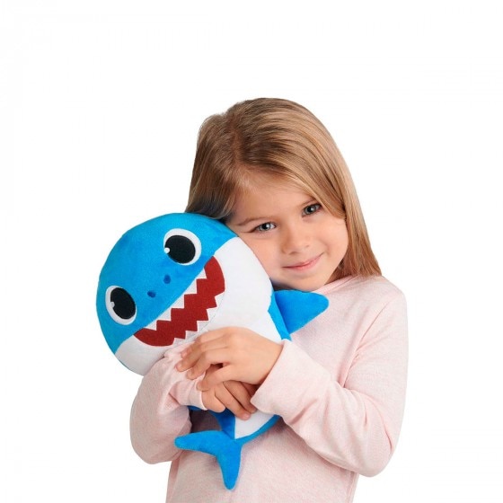 Jucarie de plus Baby Shark Daddy Shark 20 cm - eMAG.ro