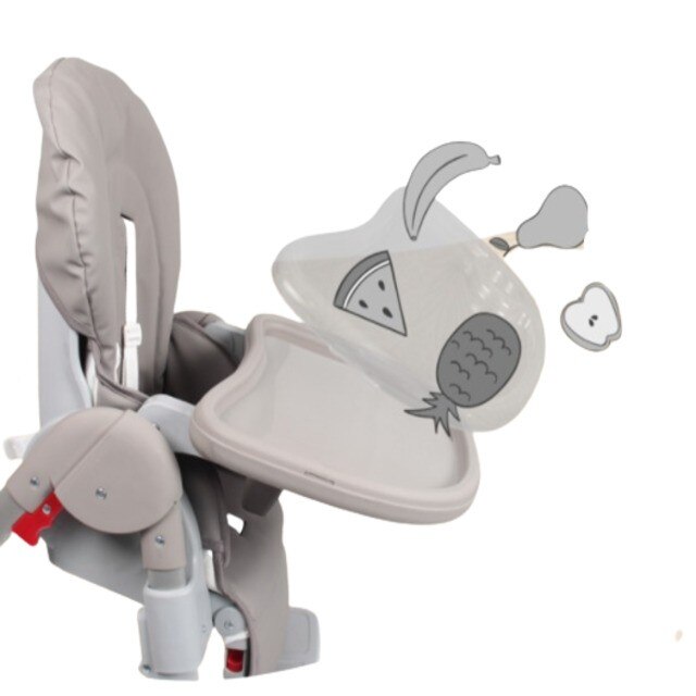 Scaun de sufragerie Coccoo Bebe, Metal/ABS, Multifunctional 2 in 1, 108 ...