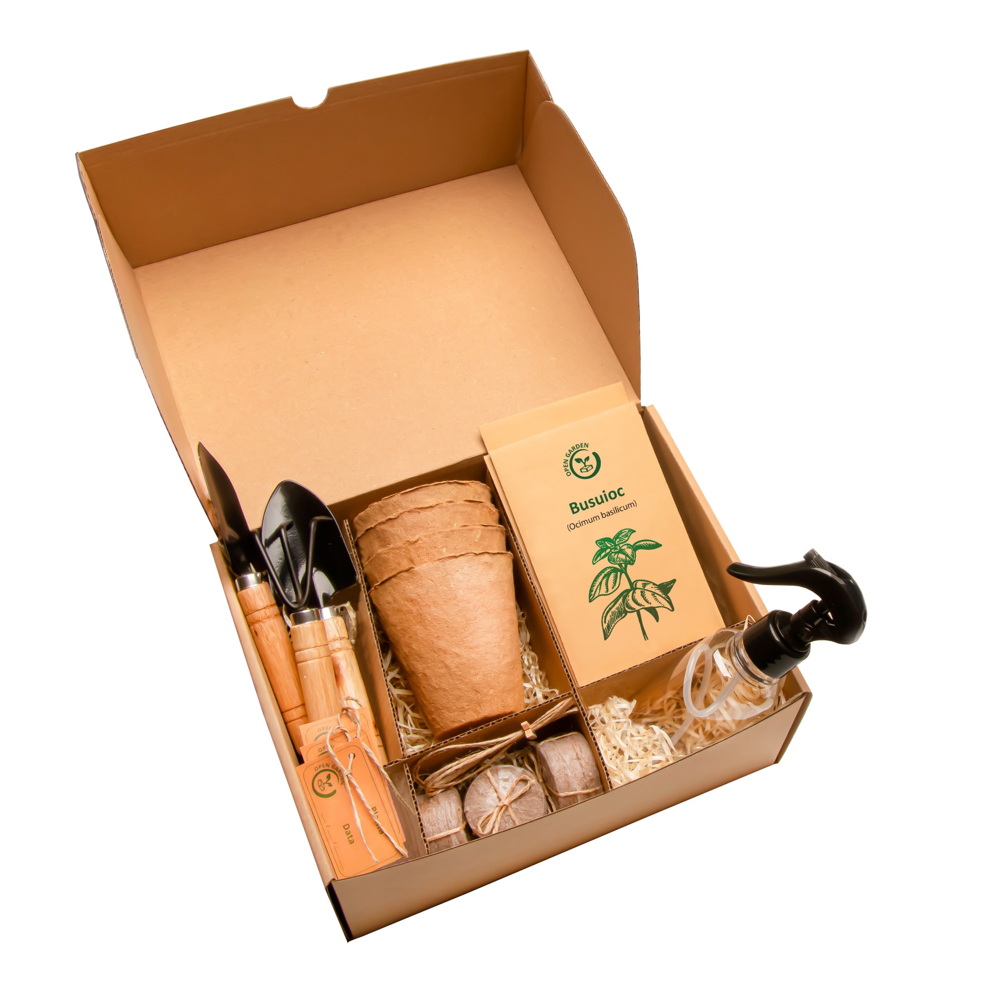 Set complet de gradinarit Easy Grow pentru interior, Colectia de plante ...