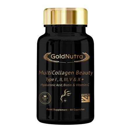 MultiCollagen Beauty Gold Nutra formula avansata de colagen matrix tip ...