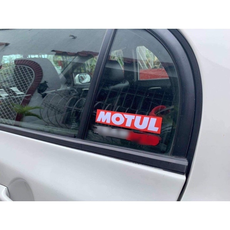 Sticker MOTUL, rosu, 20cm - eMAG.ro