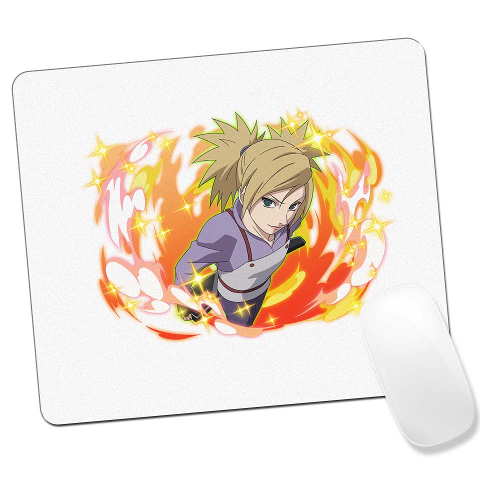 Mousepad Gaming Naruto Hidden Sand Ninjas Temari Nara Shikamaru Clan ...