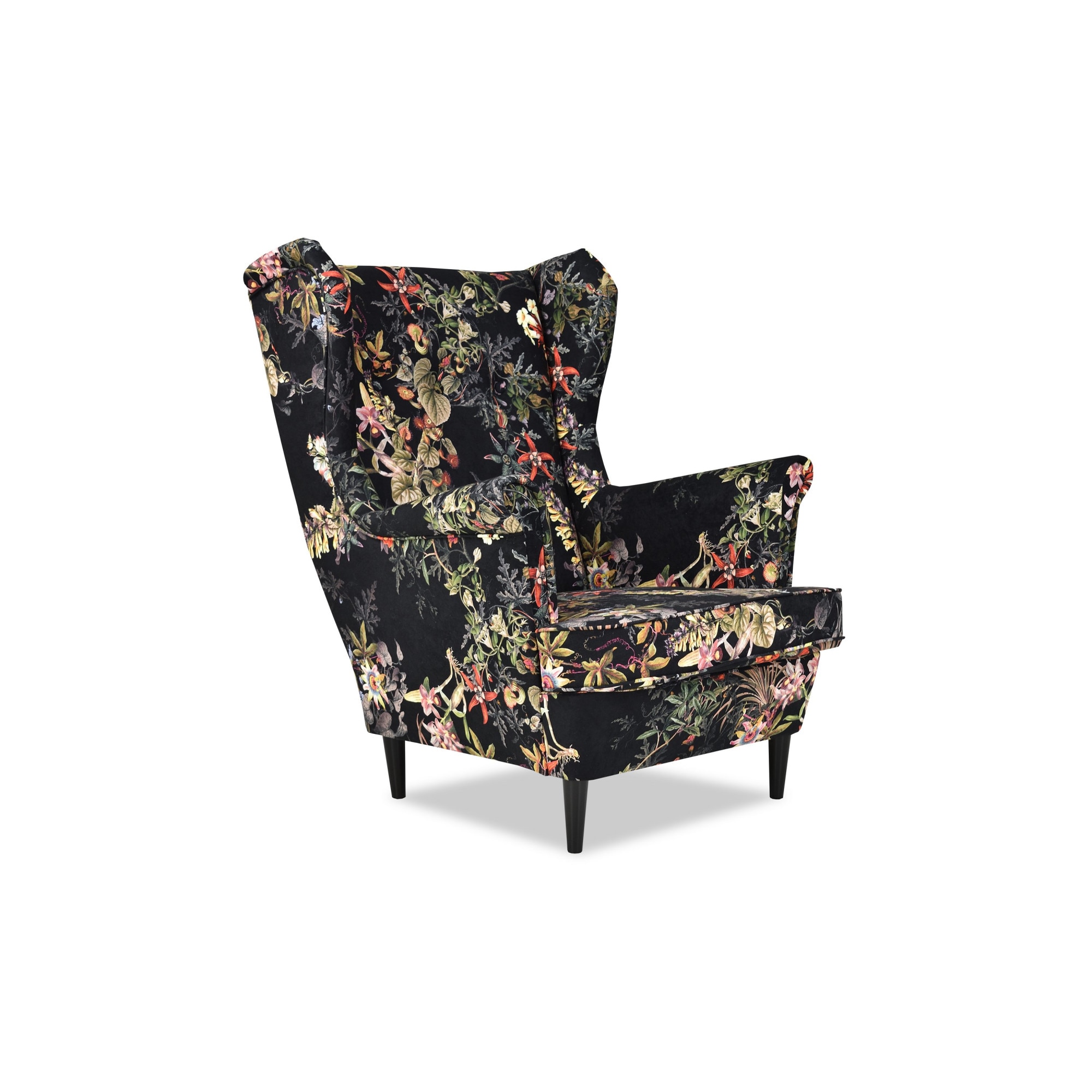 Fotel Family Meble Ari Wood Fix Karosszék Skandináv Nyomtatás ...