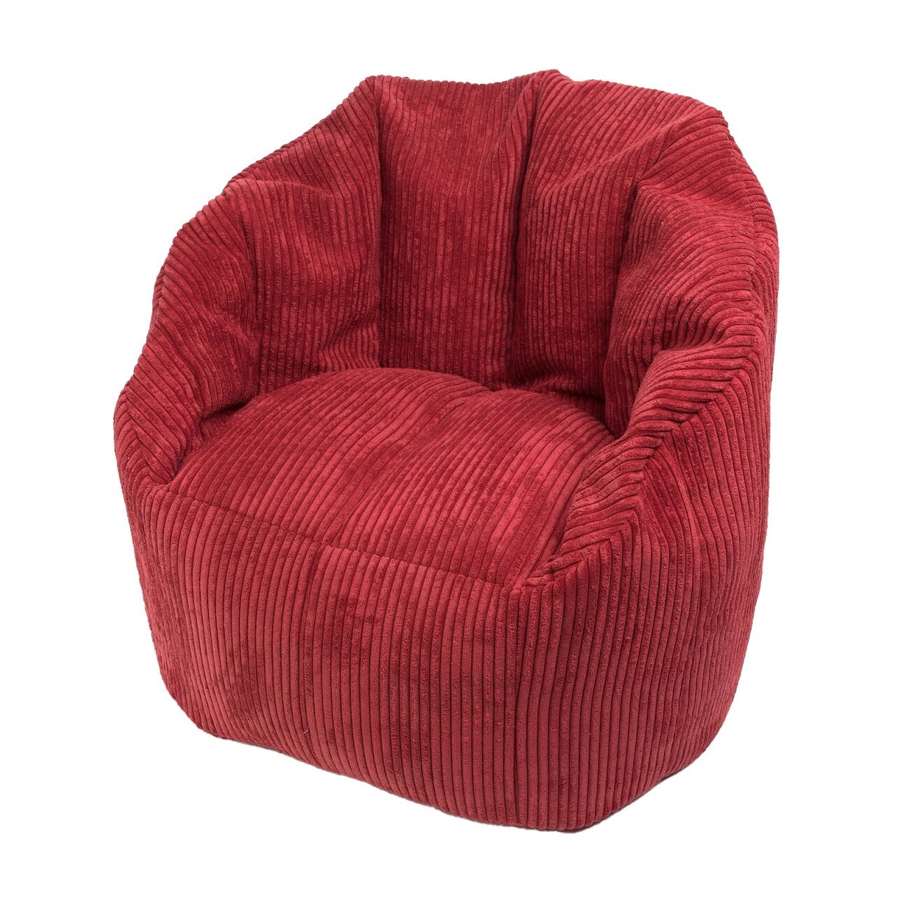 Fotoliu puf Simone, 75x73cm, Red - eMAG.ro