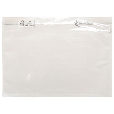 Set 1000 bucati, Plic Portdocument, Transparent, Autoadeziv, Cod C5 ...