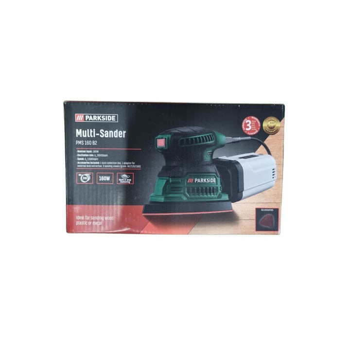 Slefuitor multifunctional PMS 160 B2, 13000 rpm, cutie detasabila de ...