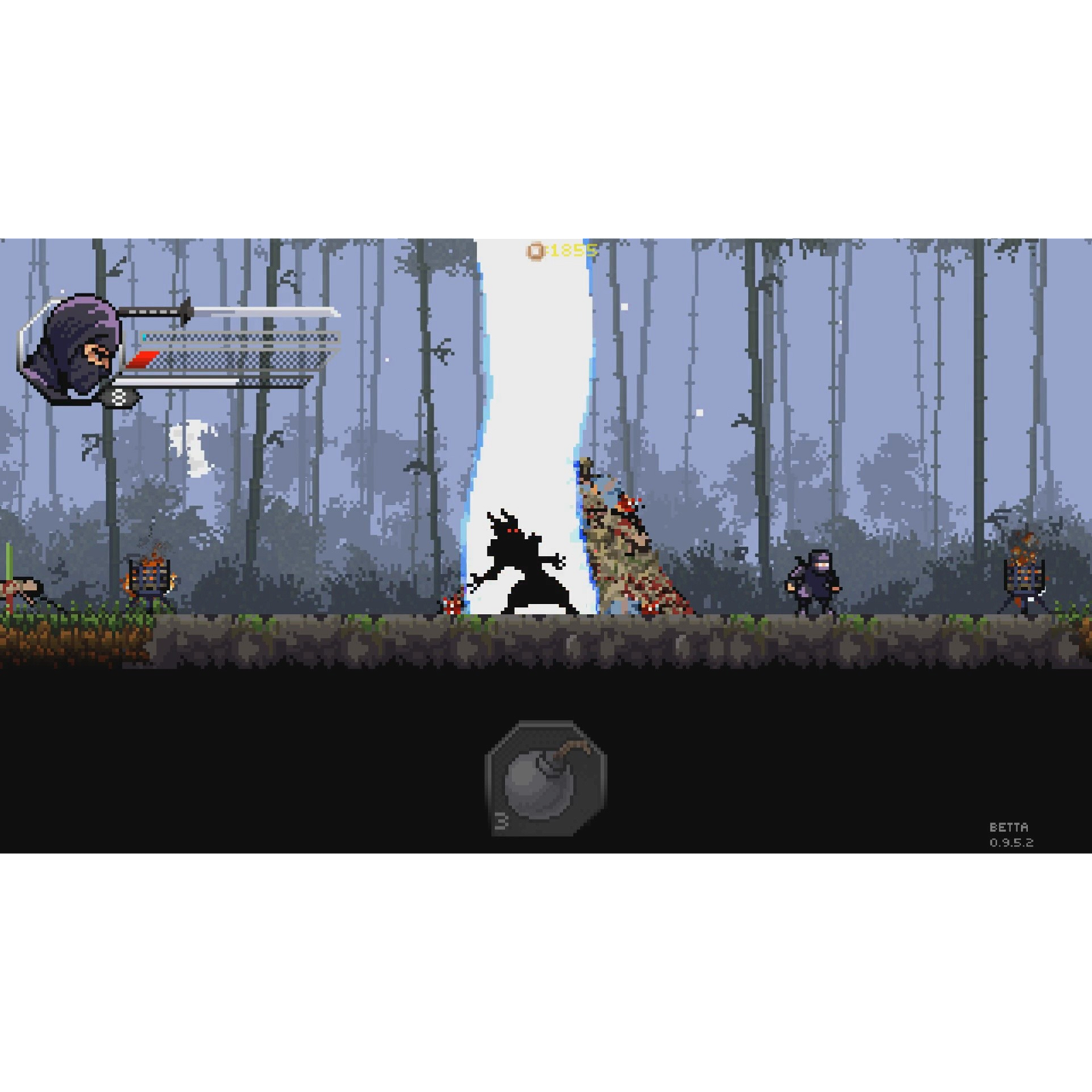 Joc Pixel Shinobi Nine demons of Mamoru cod de activare Steam - eMAG.ro