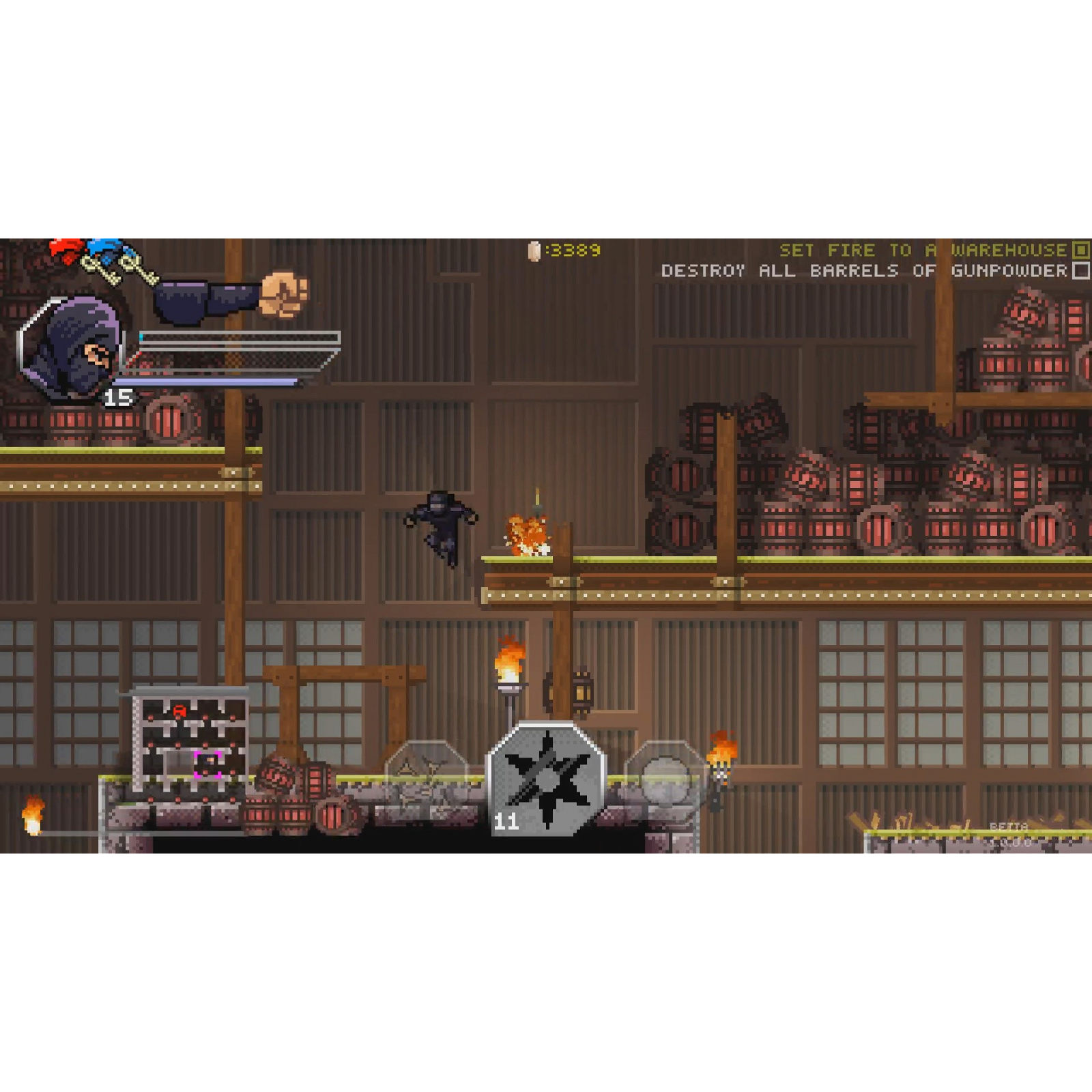 Joc Pixel Shinobi Nine demons of Mamoru cod de activare Steam - eMAG.ro