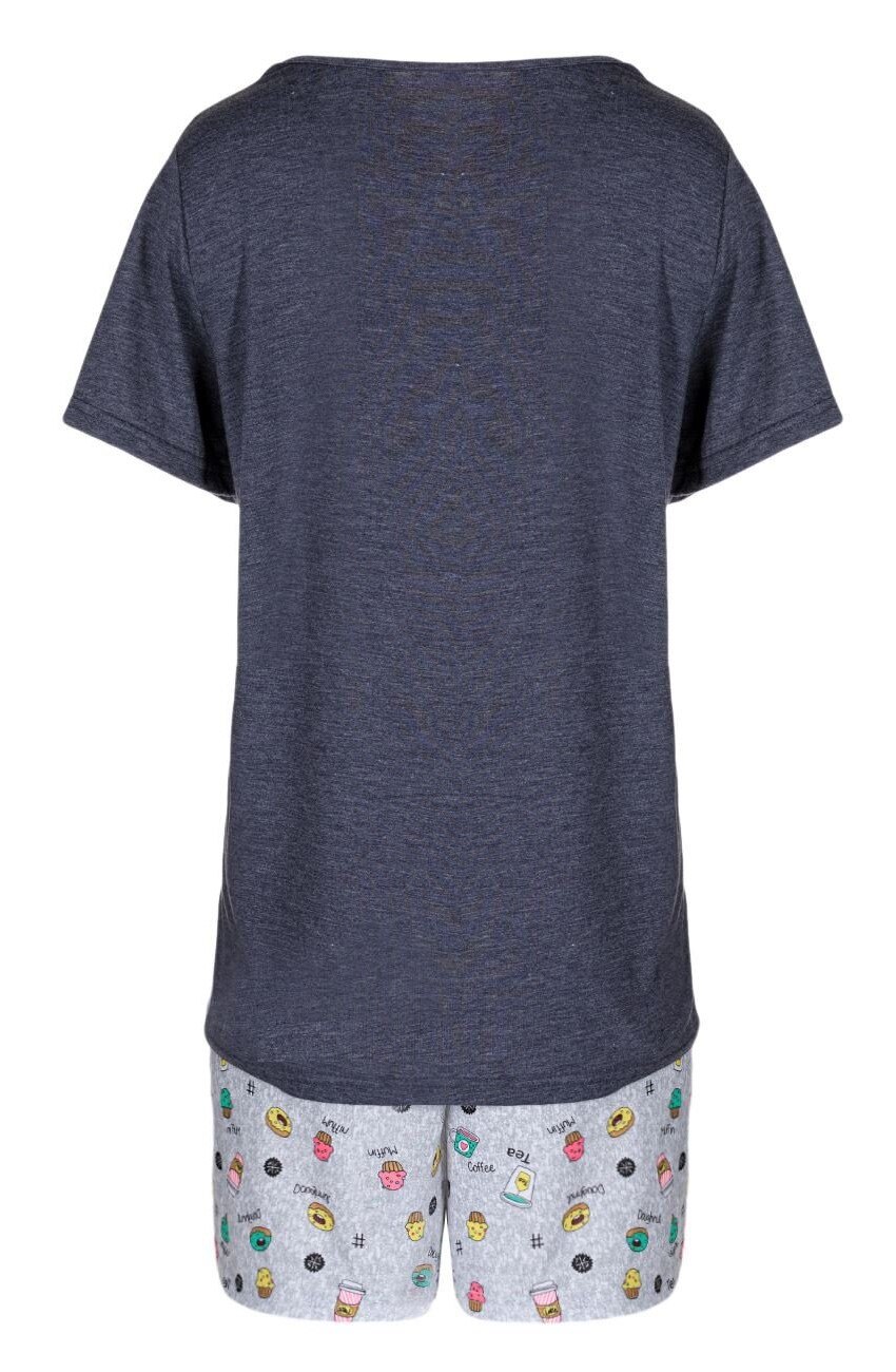 Pijama de vara pentru femei Donut, DecorCasa, XL-XXL - eMAG.ro