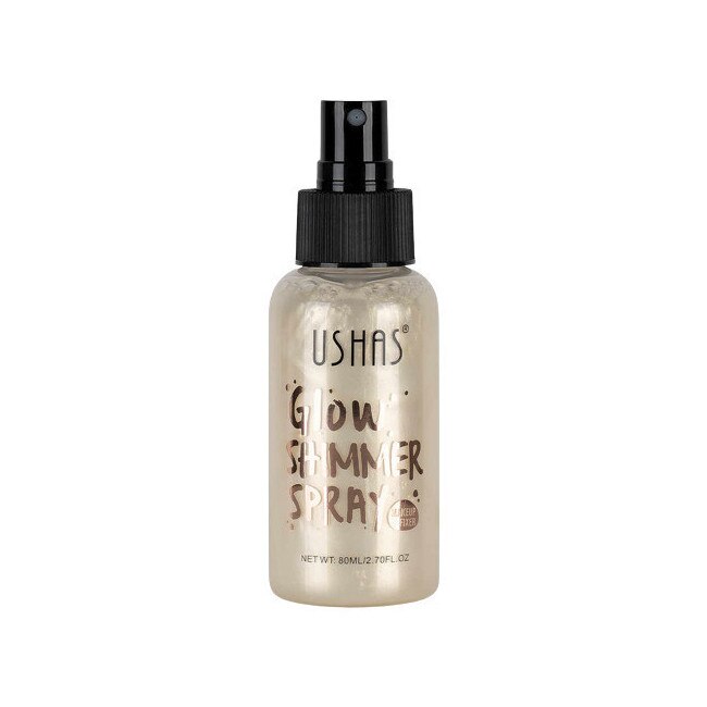 Илюминатор, USHAS, Glow Shimmer Spray, 01, 80 ml - eMAG.bg