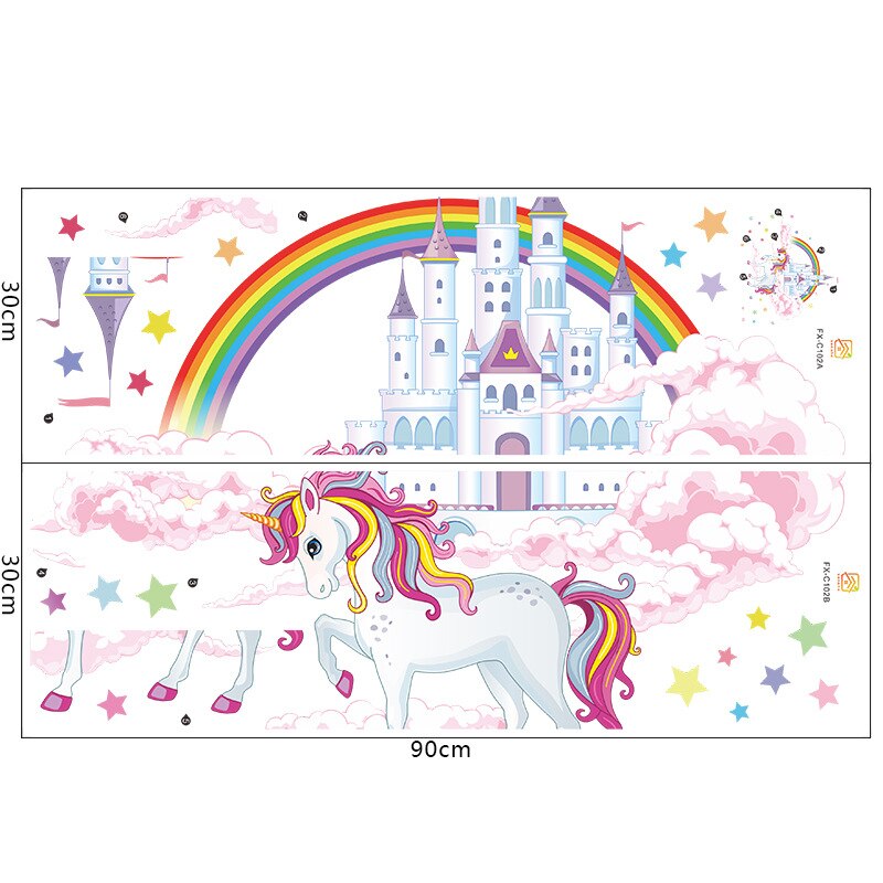 Sticker decorativ perete, PVC, 30x90 cm, Multicolor - eMAG.ro