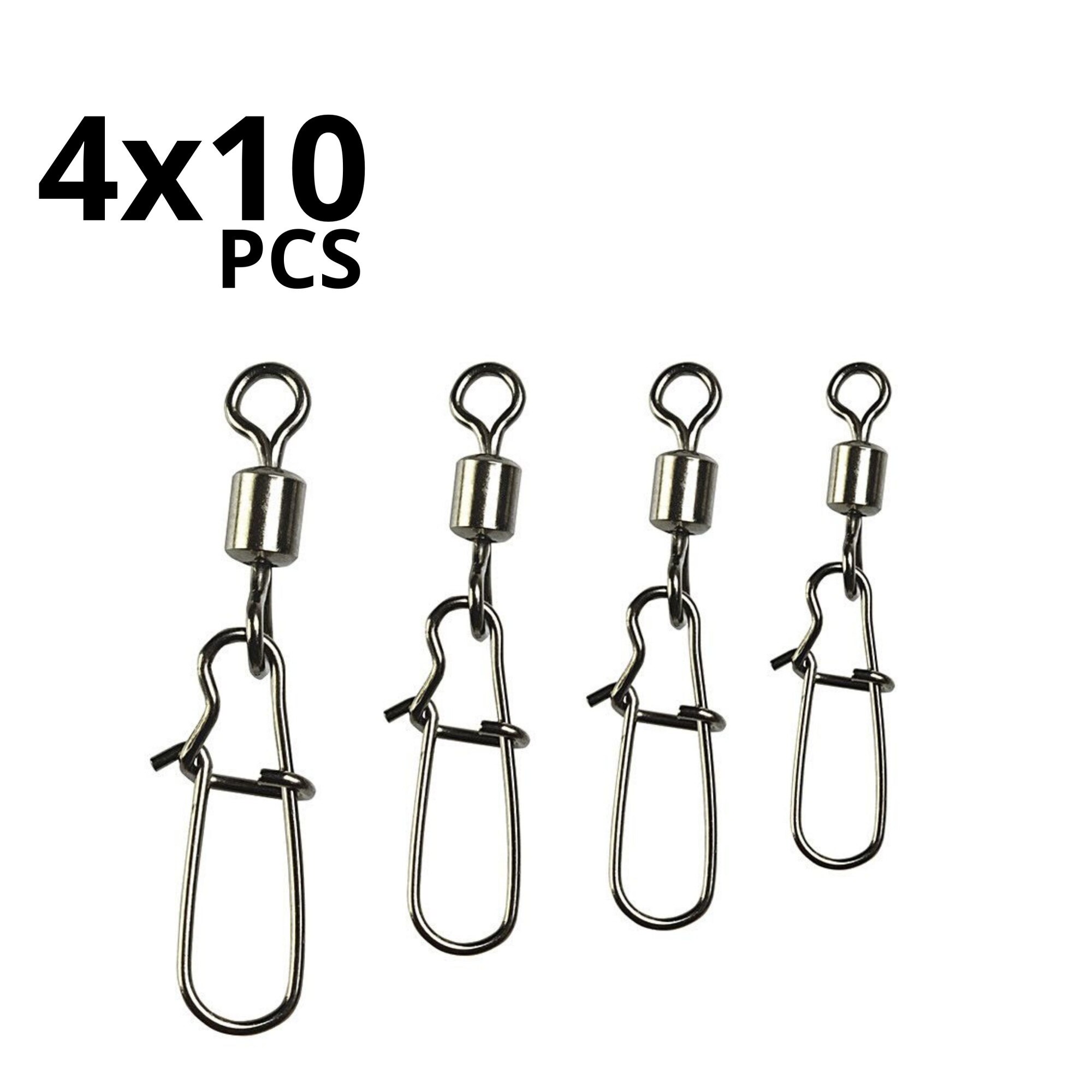 Set agrafe cu schimbare rapida Tandem Baits, Dimensiuni mixte, 10 buc ...