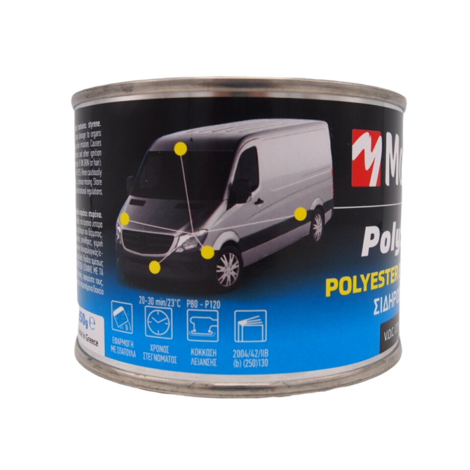Set Chit poliesteric fin, bicomponent, pentru suprafete din metal, lemn ...