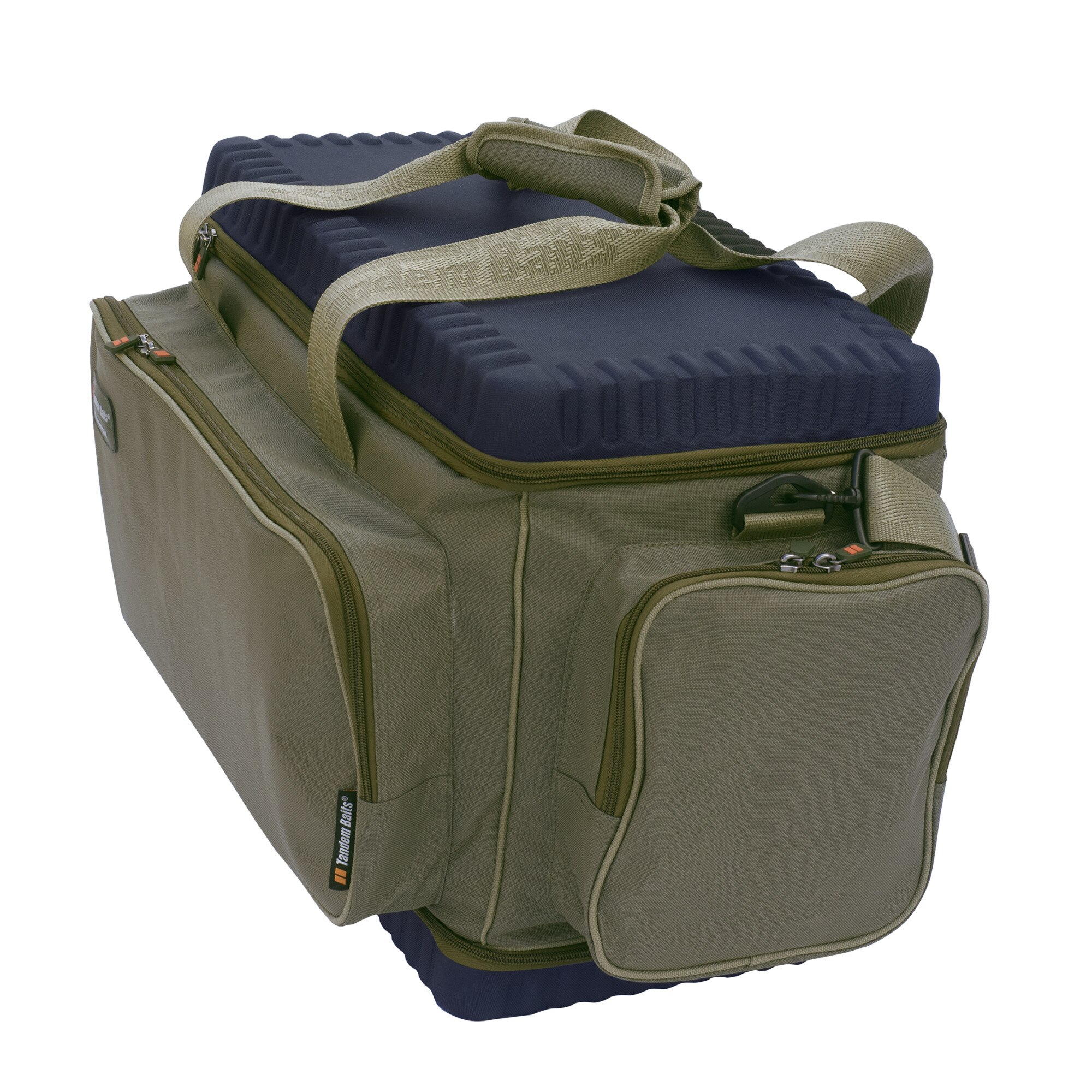 Geanta accesorii pentru pescuit Tandem Baits, 55 x 30 x 30 cm, Kaki ...