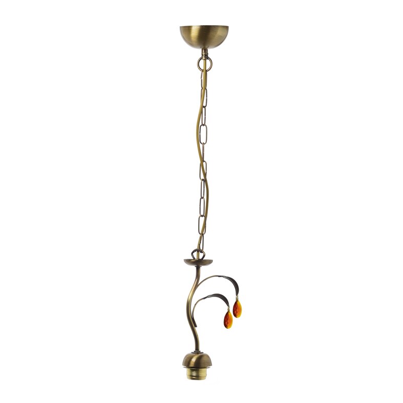 Lustra, ACA, TEF121B, Metal, Bronz, E27 - eMAG.ro