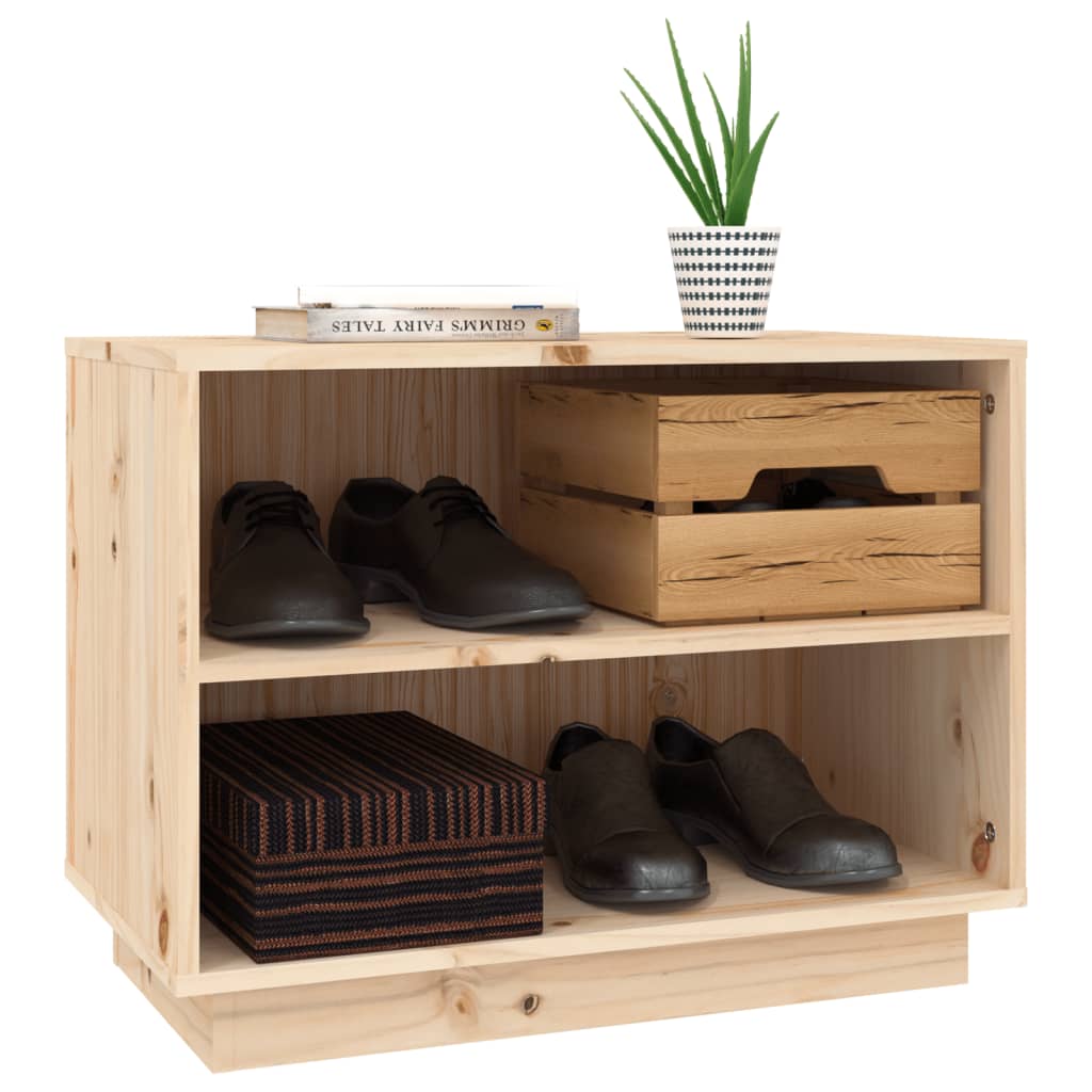 Dulap pantofi, stil elegant, 60x34x45 cm, lemn masiv de pin, Decorativ ...