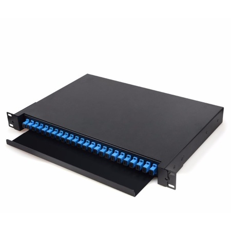 Patch panel ODF 24 Porturi SC/UPC Complet Echipat - eMAG.ro