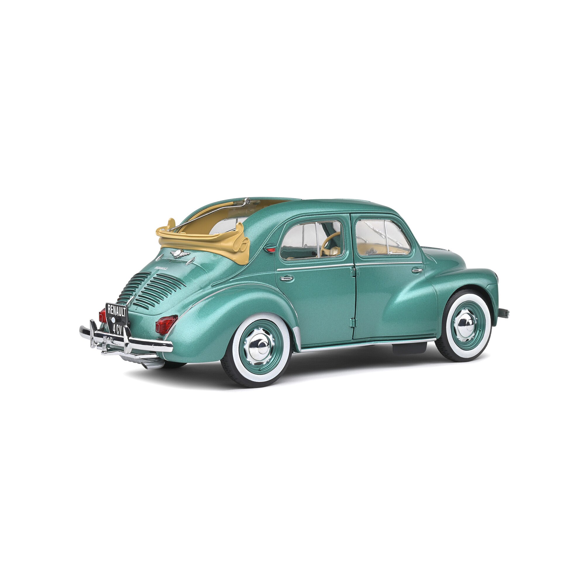 Macheta auto Renault 4CV Convertible 1951, verde, 1:18, Solido - eMAG.ro