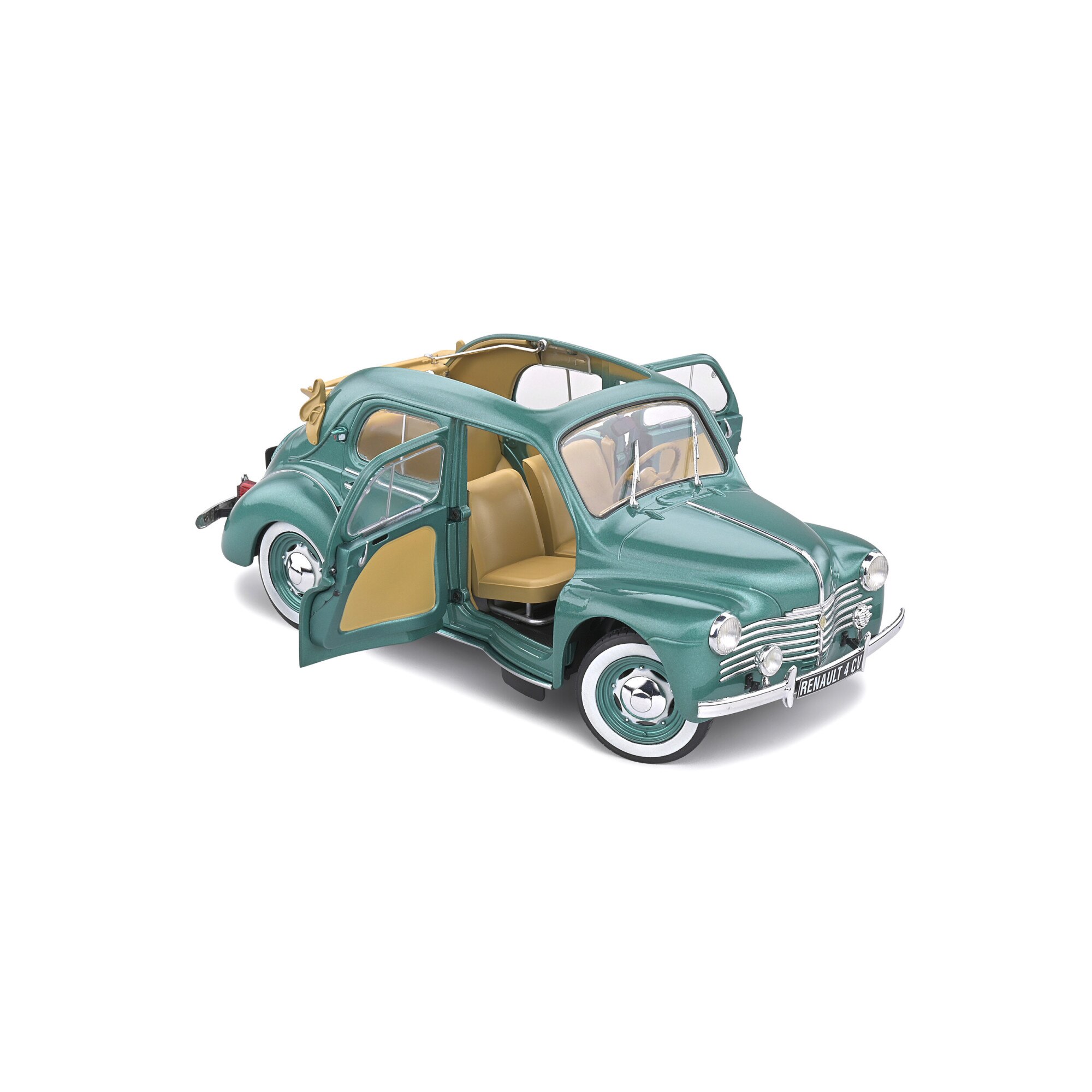Macheta auto Renault 4CV Convertible 1951, verde, 1:18, Solido - eMAG.ro
