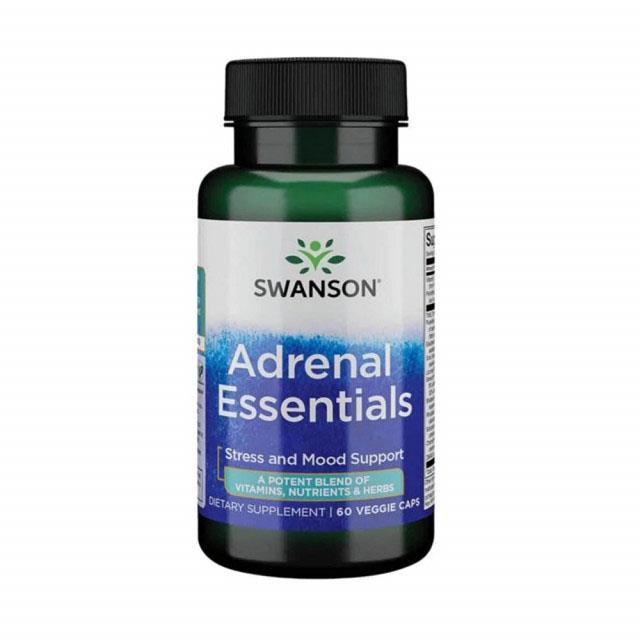 Adrenal Essentials Complex, Swanson, 60 capsule SWC086 - eMAG.ro