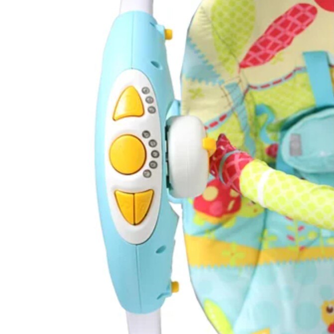 Balansoar pentru bebe, leagan electric, muzical, cu bara de activitati ...