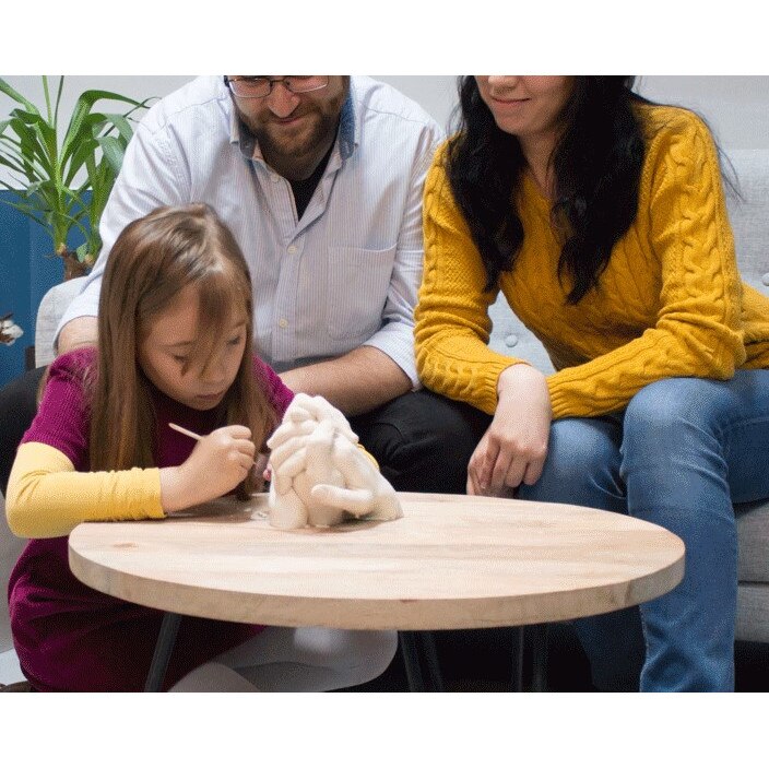 Kit mulaj maini Mediu, pentru 2 maini adulte, 600g alginat, 1500g gips ...