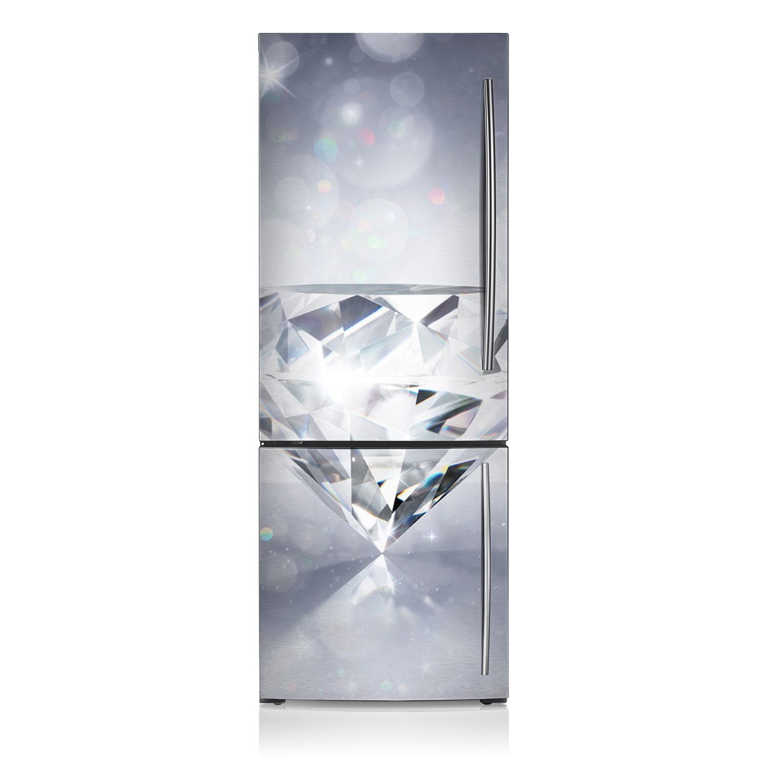Magnet pentru frigider, diamant, Albastru, 60 cm x 180 cm - eMAG.ro