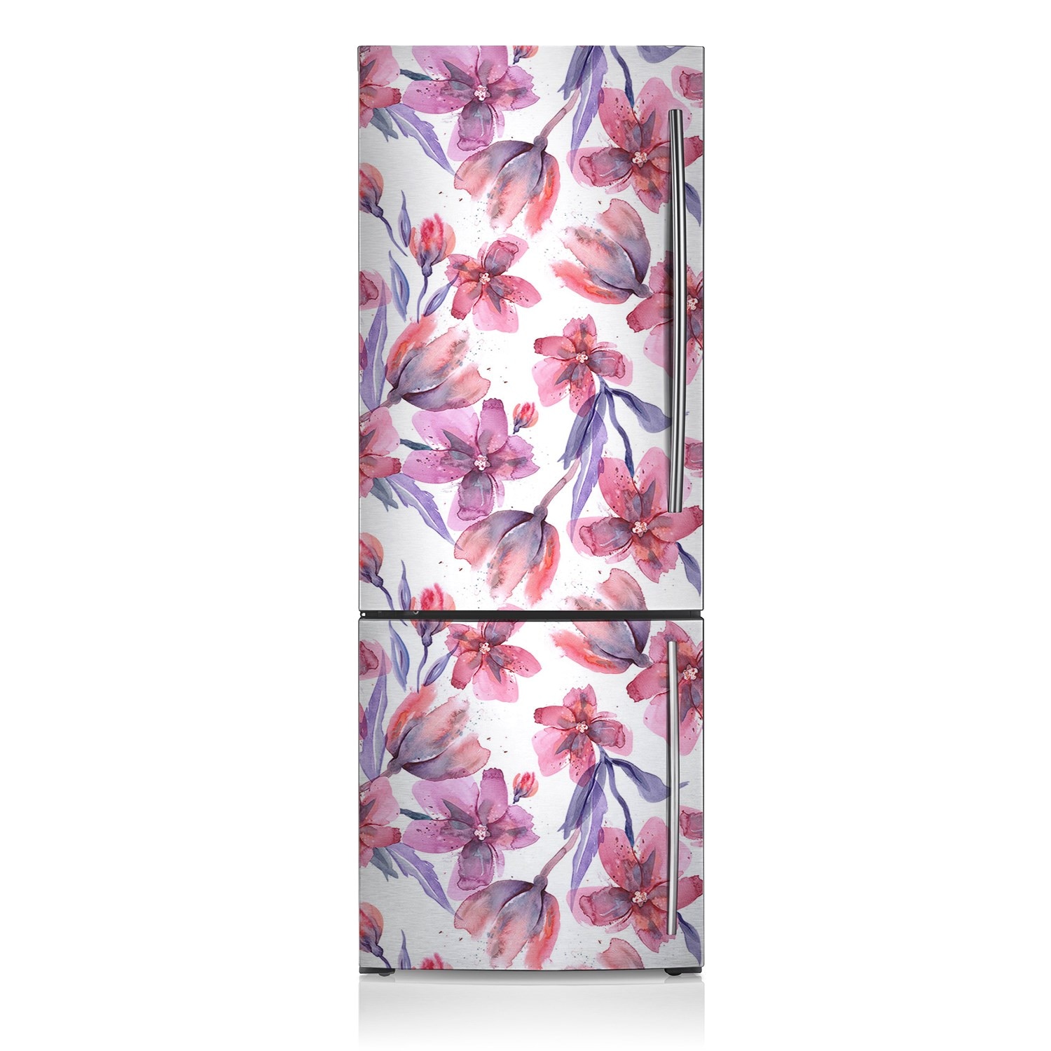 Magnet de frigider, flori pastelate, Roz, 60 cm x 180 cm - eMAG.ro