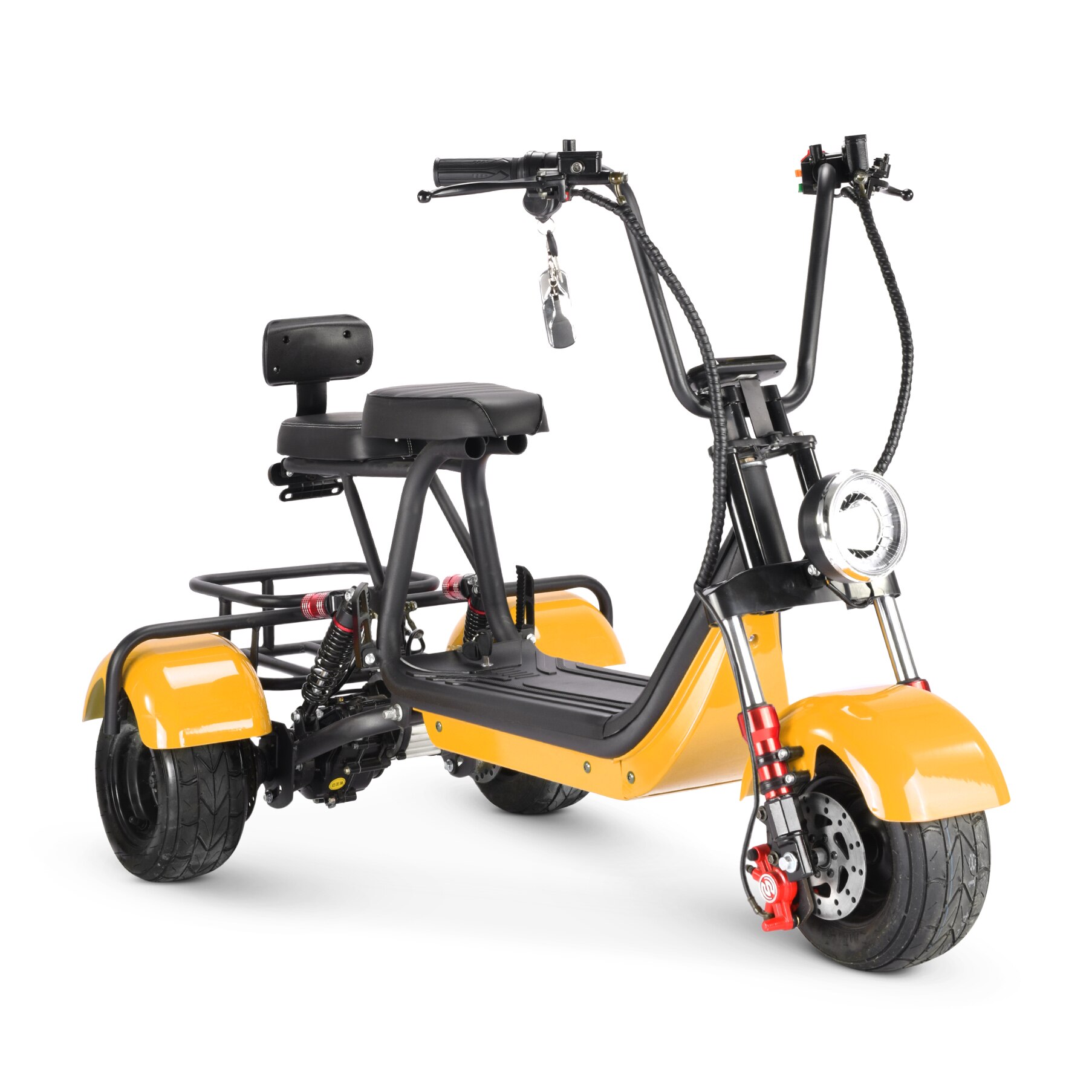 Scuter electric pentru adulti, cu 3 roti, model MINI, putere motor 800W ...