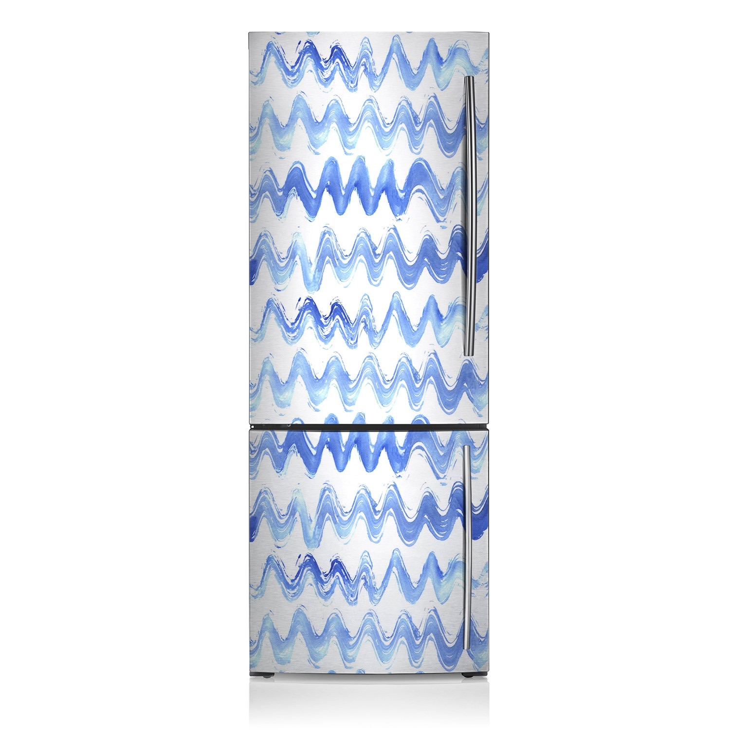 Magnet pentru frigider, valuri, Albastru, 60 cm x 180 cm - eMAG.ro
