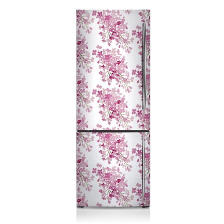 Magnet de frigider, flori, Roz, 60 cm x 190 cm - eMAG.ro