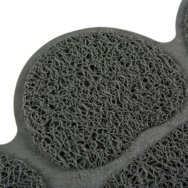 Covoras pentru animale, forma labuta, gri, 40 x 30cm - eMAG.ro