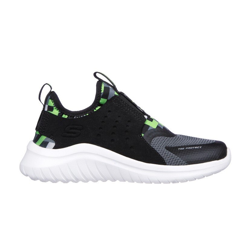 Pantofi baieti Slip On Mega Craft Ultra Flex 2.0 Cubor, Skechers, Negru ...