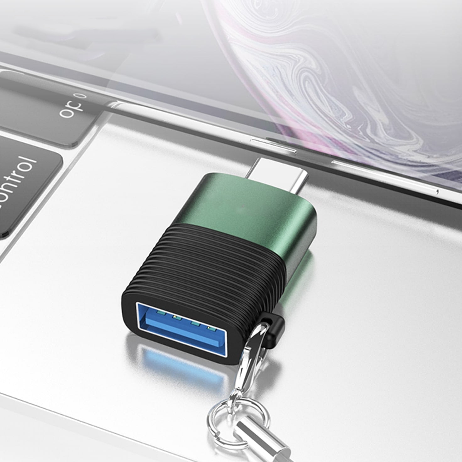 Adaptor OTG USB-C - USB 3.0 pentru Smartphone, Tableta sau Laptop - eMAG.ro