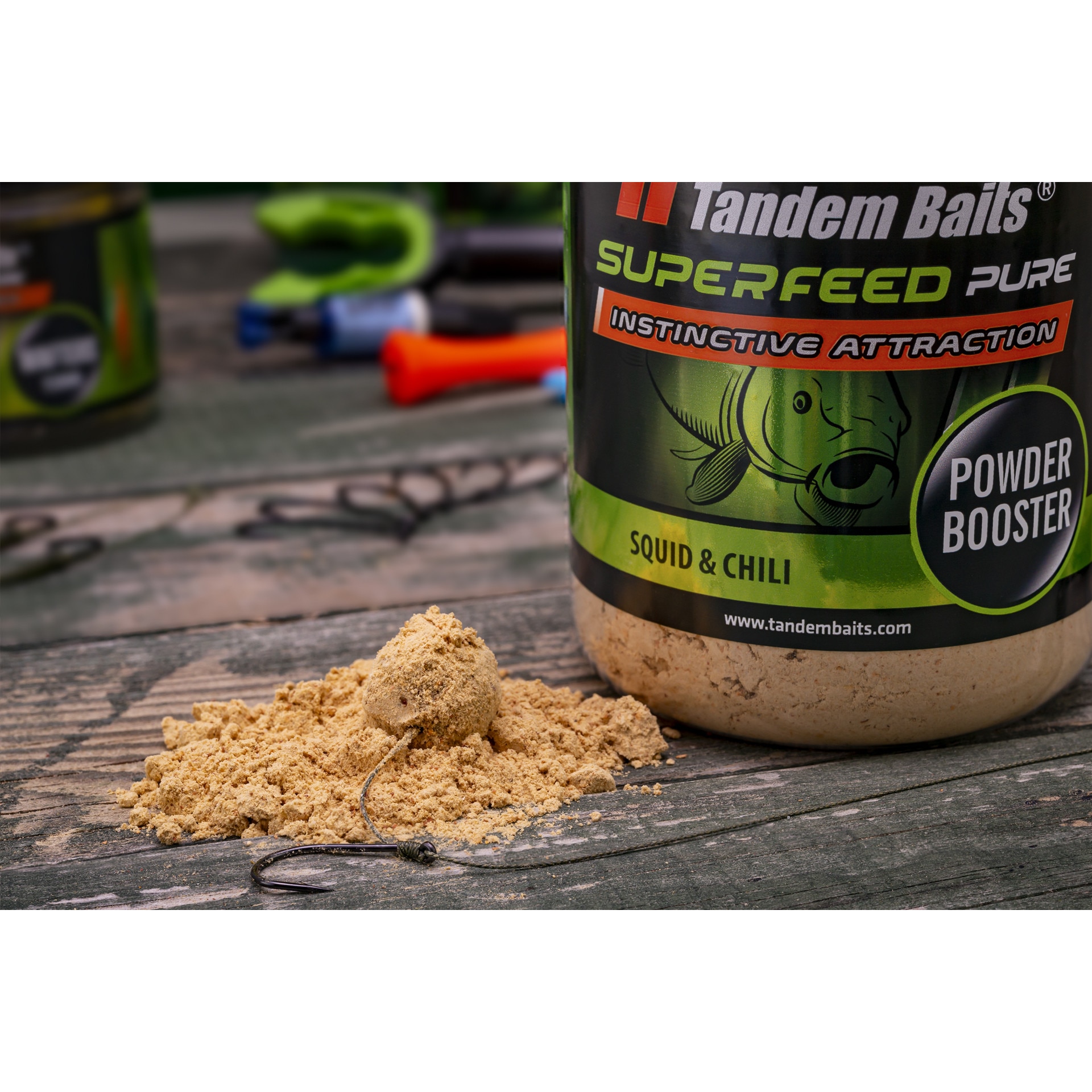 Atractant SuperFeed Pure Powder Booster, Tandem Baits, 250 g, Squid ...