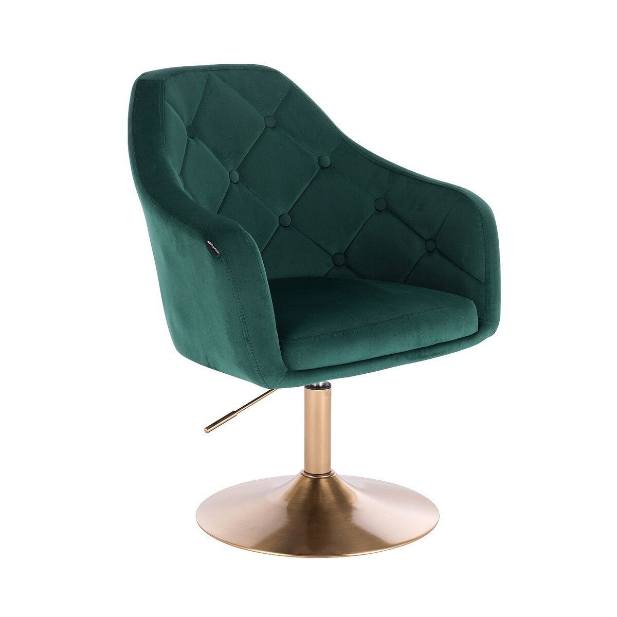 Scaun de birou, Votana, HR831N, Catifea, Verde, 40x68x90 cm - eMAG.ro