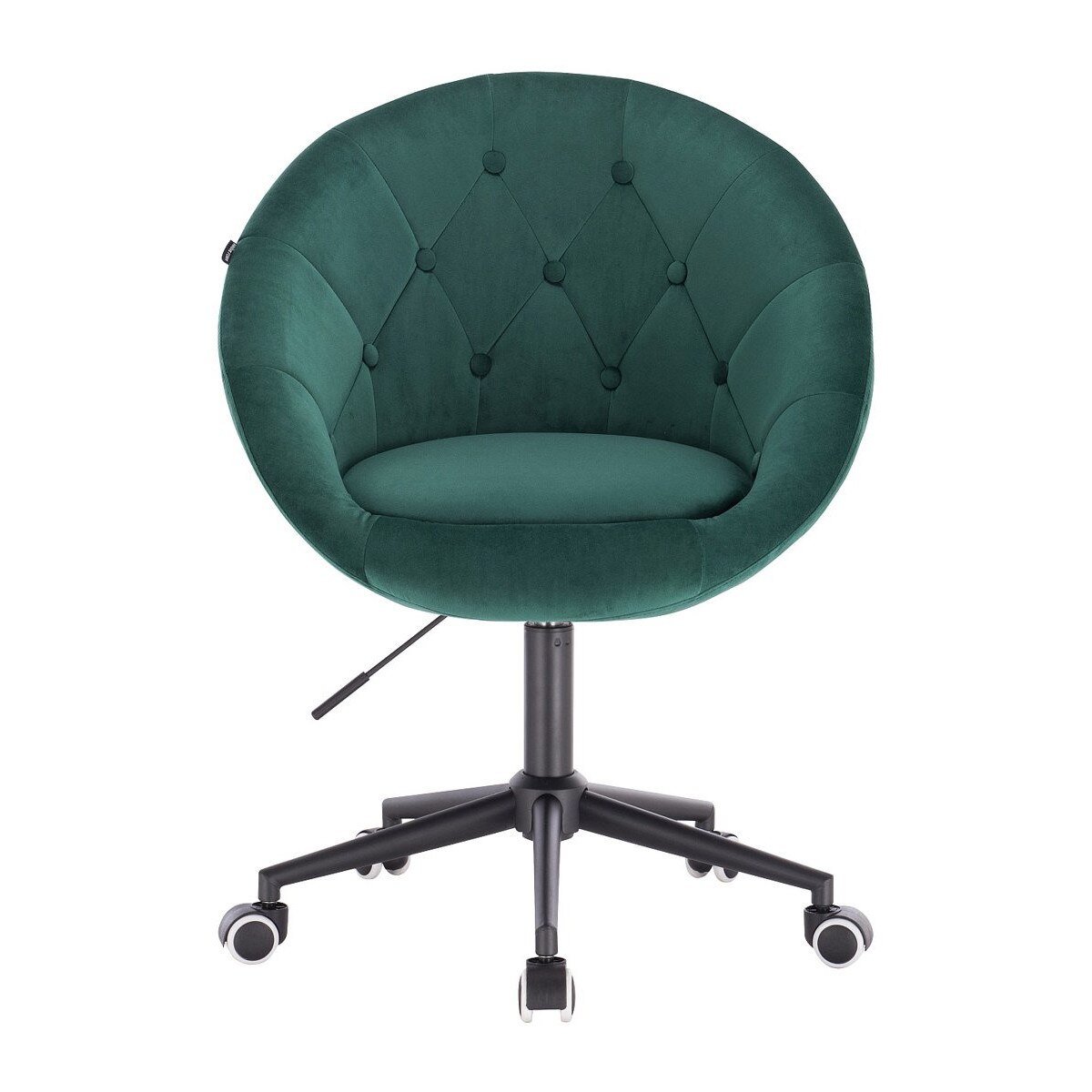 Scaun de birou, Votana, HR8516K, Catifea, Verde, 40x64x90 cm - eMAG.ro