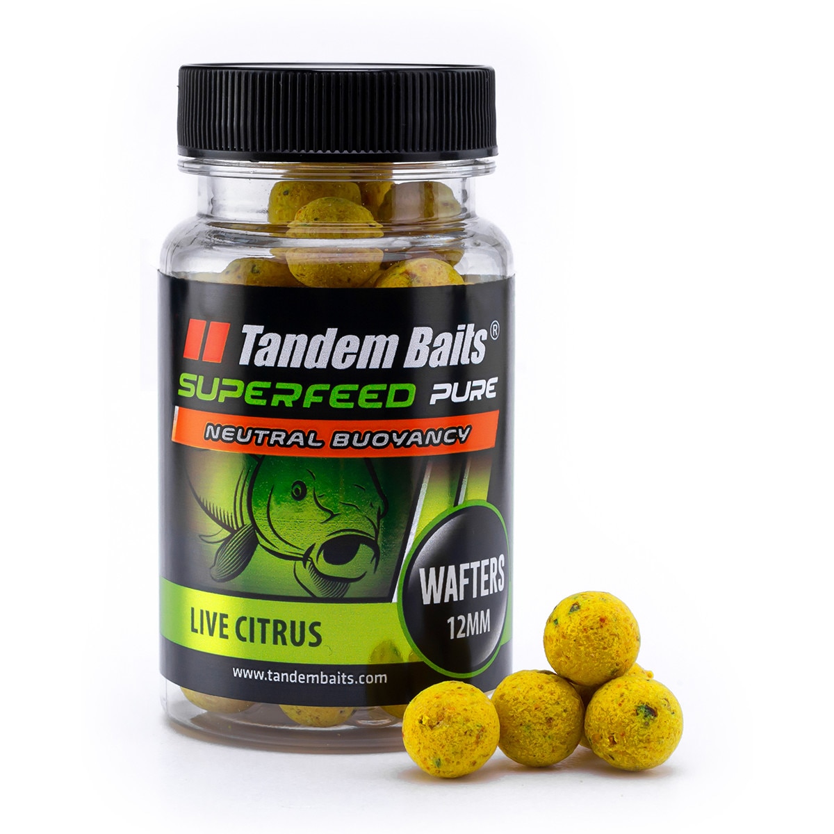 Momeala SuperFeed Pure Wafters, Tandem Baits, 12 mm, 30 g, Live Citrus ...
