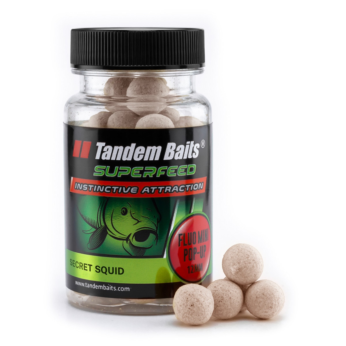 Mini boilies pop-up pentru crap, Tandem Baits, SuperFeed Fluo, Aroma ...