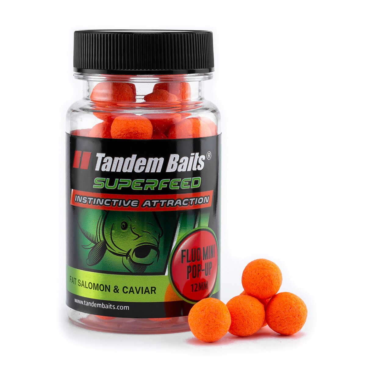 Mini boilies pop-up pentru crap, Tandem Baits, SuperFeed Fluo, Aroma ...
