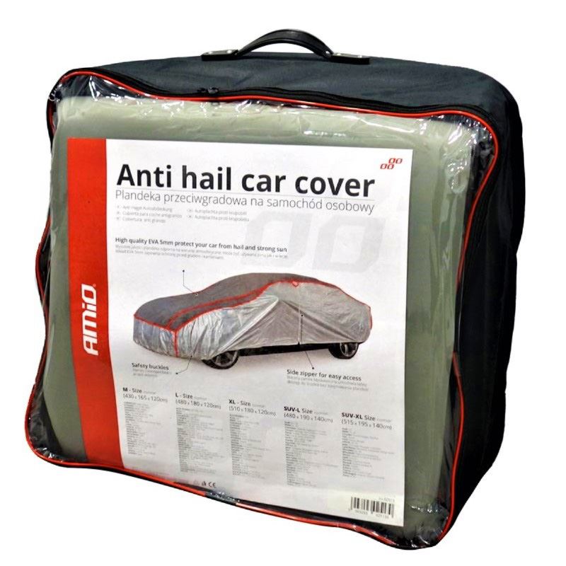 Prelata auto antigrindina XL 510 x 180 x 120cm, 5mm grosime 02512 Amio ...