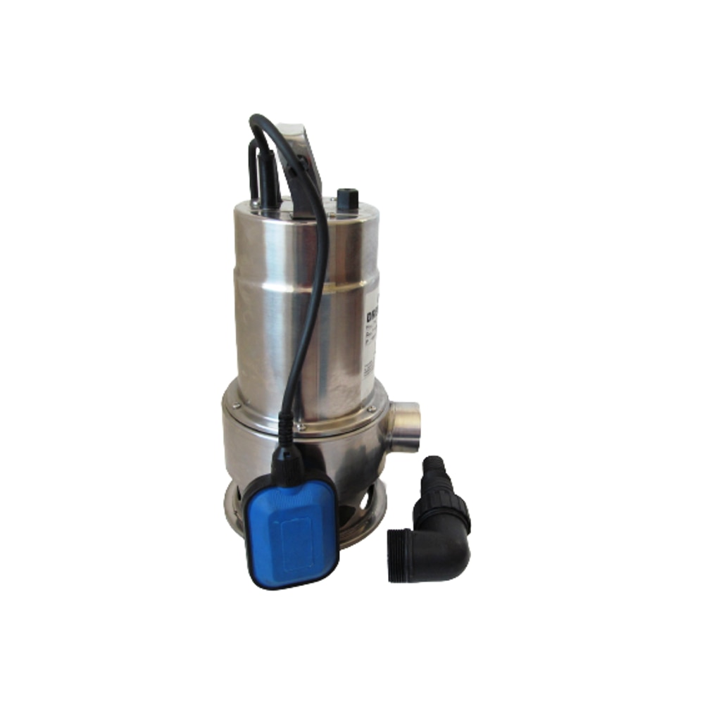 Pompa submersibila INOX DRENAG 450, cu flotor Hmax - 7m, Debit 116l/min ...