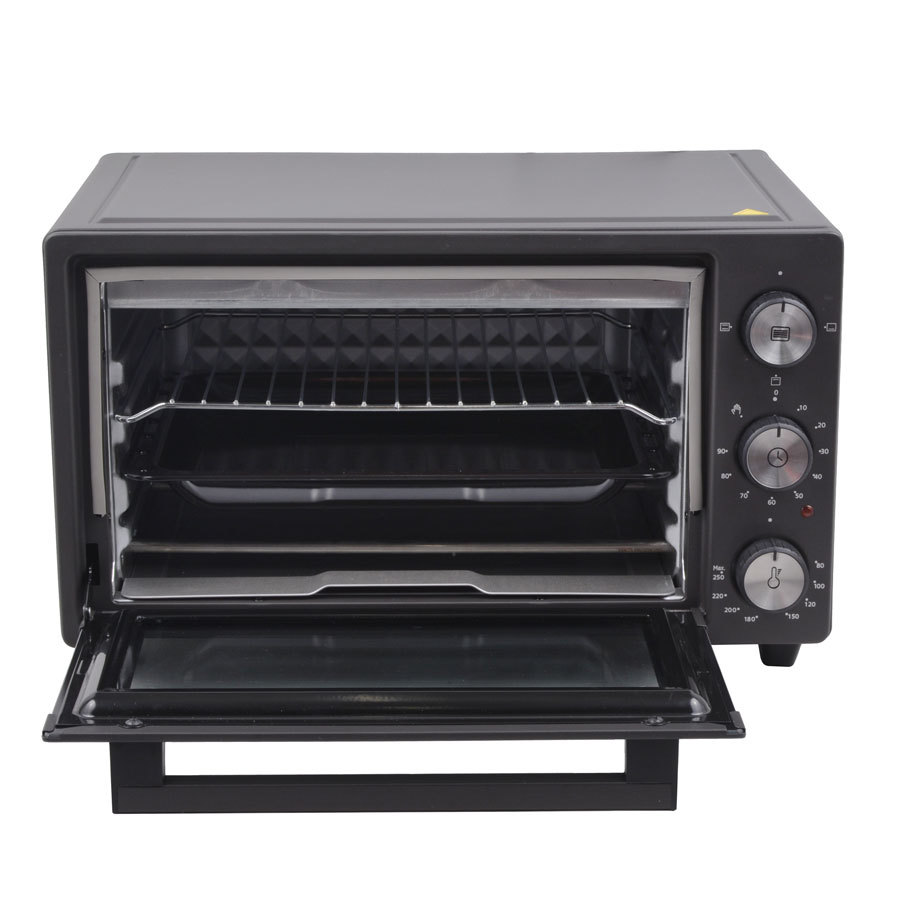 Електрическа фурна Snaige SNO-20BL, 20л, 3 функции за печене, 1500 W, черна - eMAG.bg