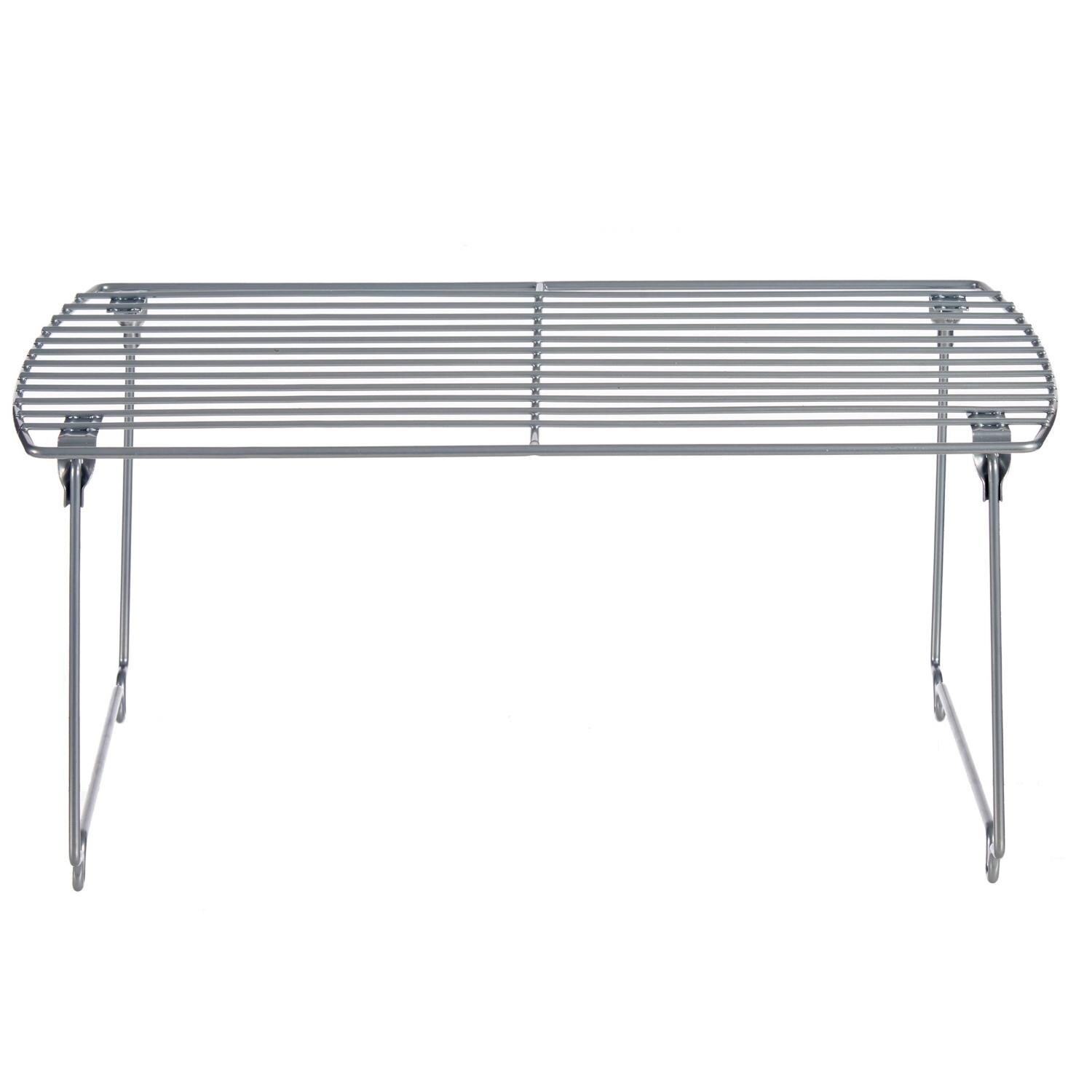 Raft metal organizare bucatarie, picioare pliabile, 44,5x28x18,5 cm ...