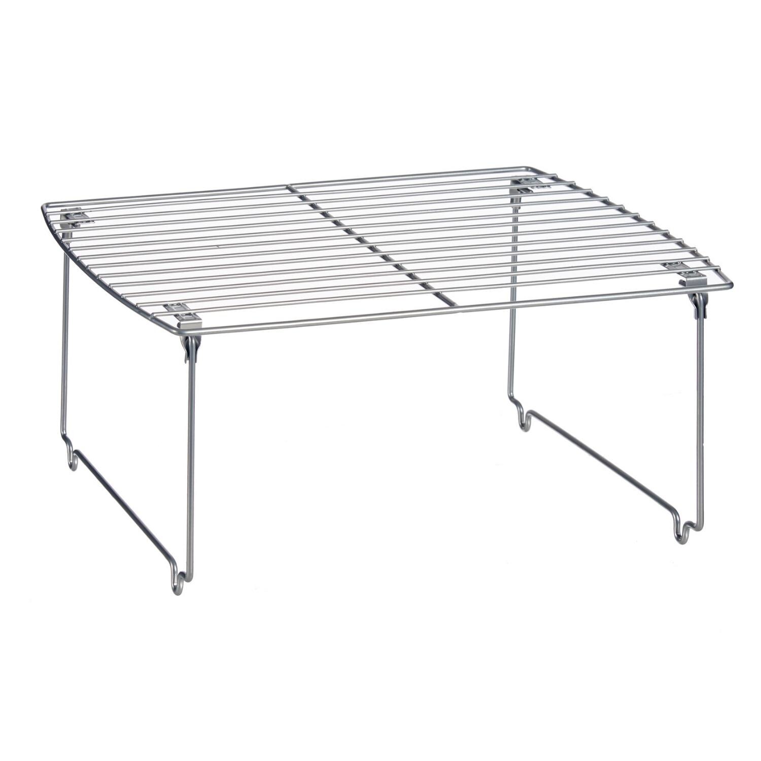 Raft metal organizare bucatarie, picioare pliabile, 44,5x28x18,5 cm ...
