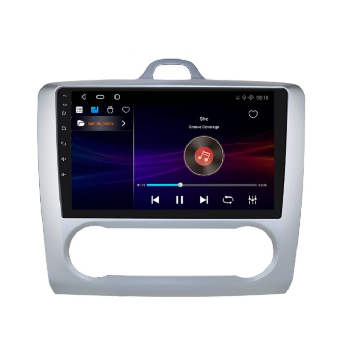 Navigatie Auto Dedicata Ford Focus 2, pentru modelele cu Clima Automata ...