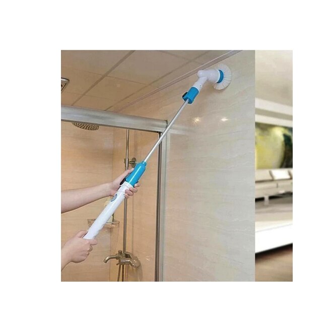 Mop Rotativ, Hurricane Spin Scrubber, 3 capete rotative, alb - eMAG.ro