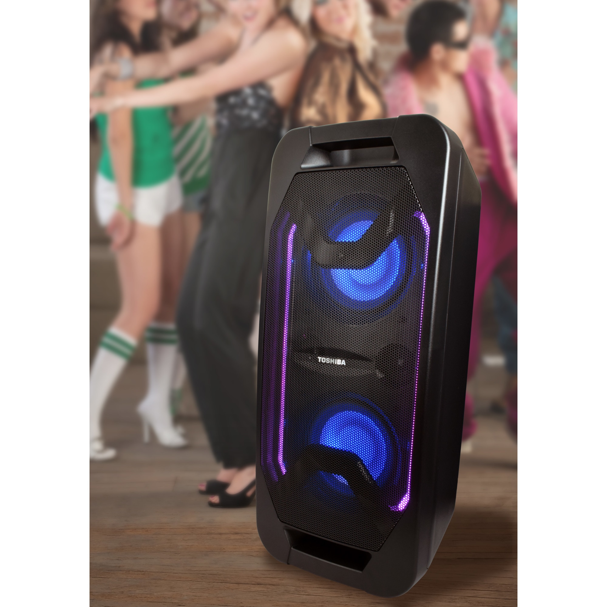Toshiba TY-ASC66 hordozható hangszóró, Bluetooth, 60W, 6 óra ...