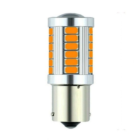 Bec Led Auto Techstar® BA15S, 1156, Galben, 12V, 660 lm - eMAG.ro